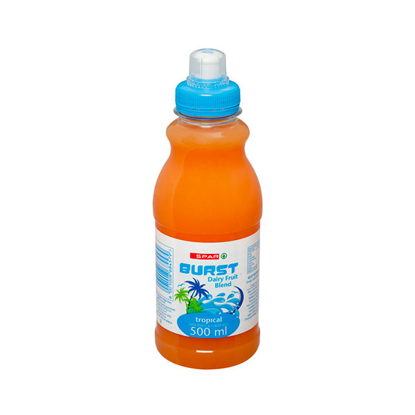 SPAR BURST TROPICAL DAIRY FRUIT BLEND 500ML – Vip